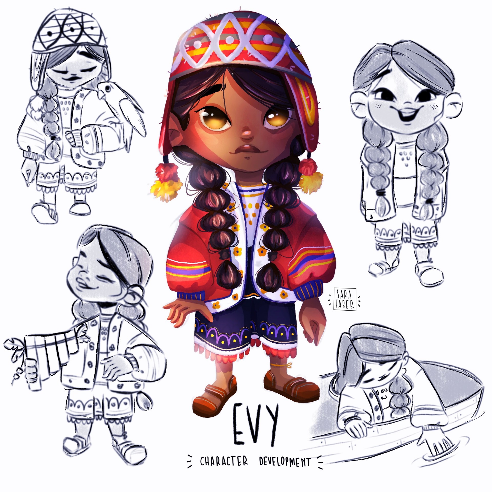 ArtStation - CHARACTER DESIGN FOR PERSONAL PROJECT