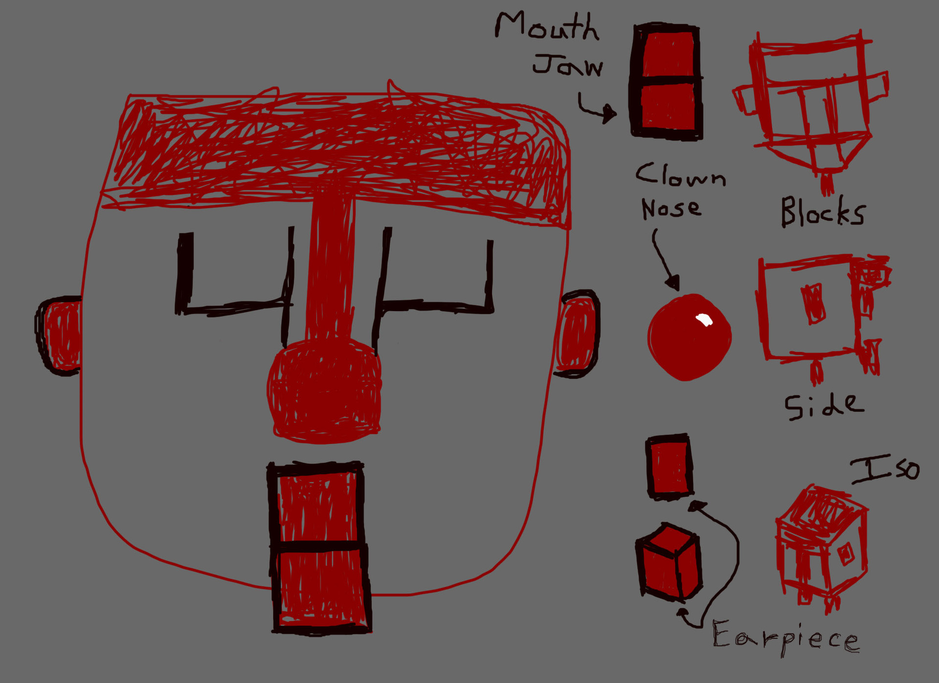 Jessica Nagamatsu - Red Rocker Robot Remake