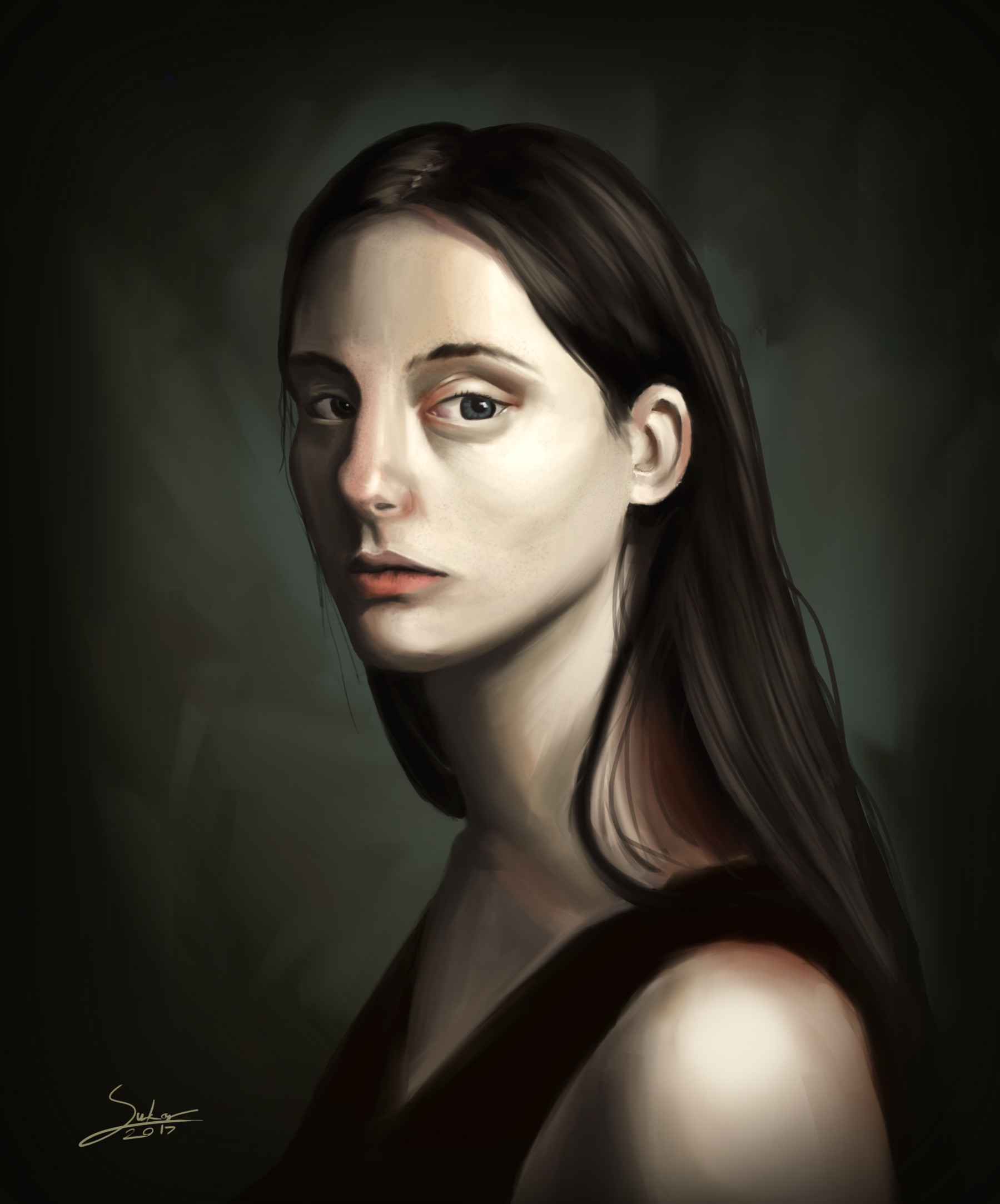 ArtStation - portrait study