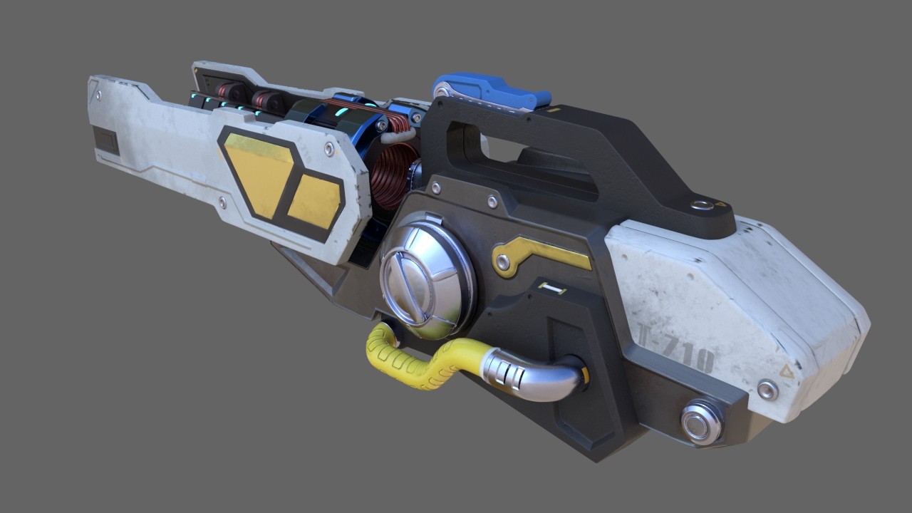 Zack Chua - Overwatch Winston Tesla Cannon