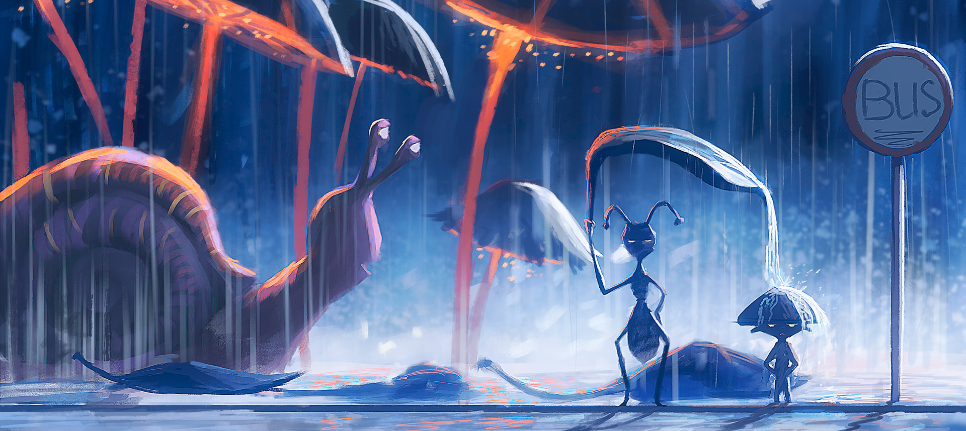 ArtStation - Rainfall