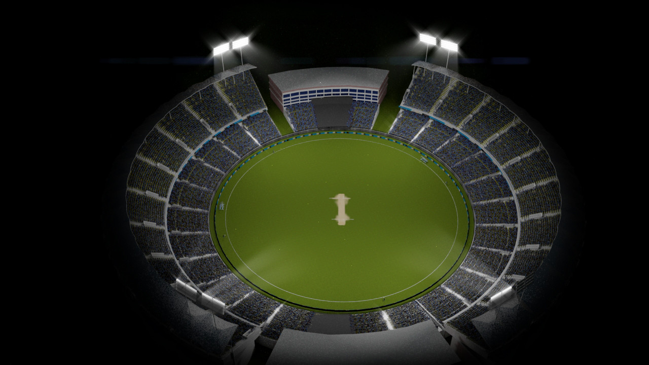 ArtStation - Cricket stadium