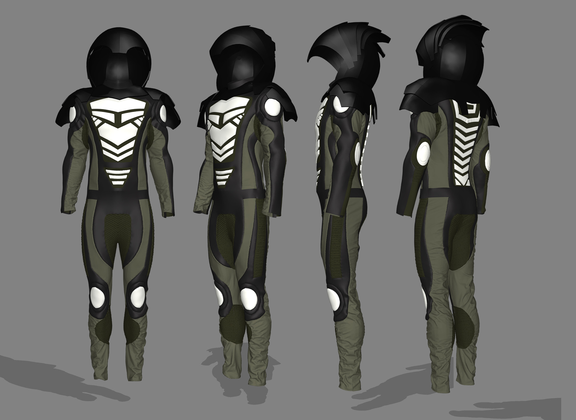 ArtStation - Futuristic Suit