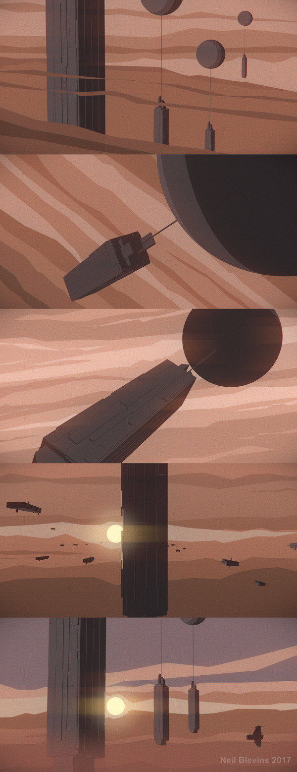 Neil Blevins - Megastructures Gas Giant Refinery 5