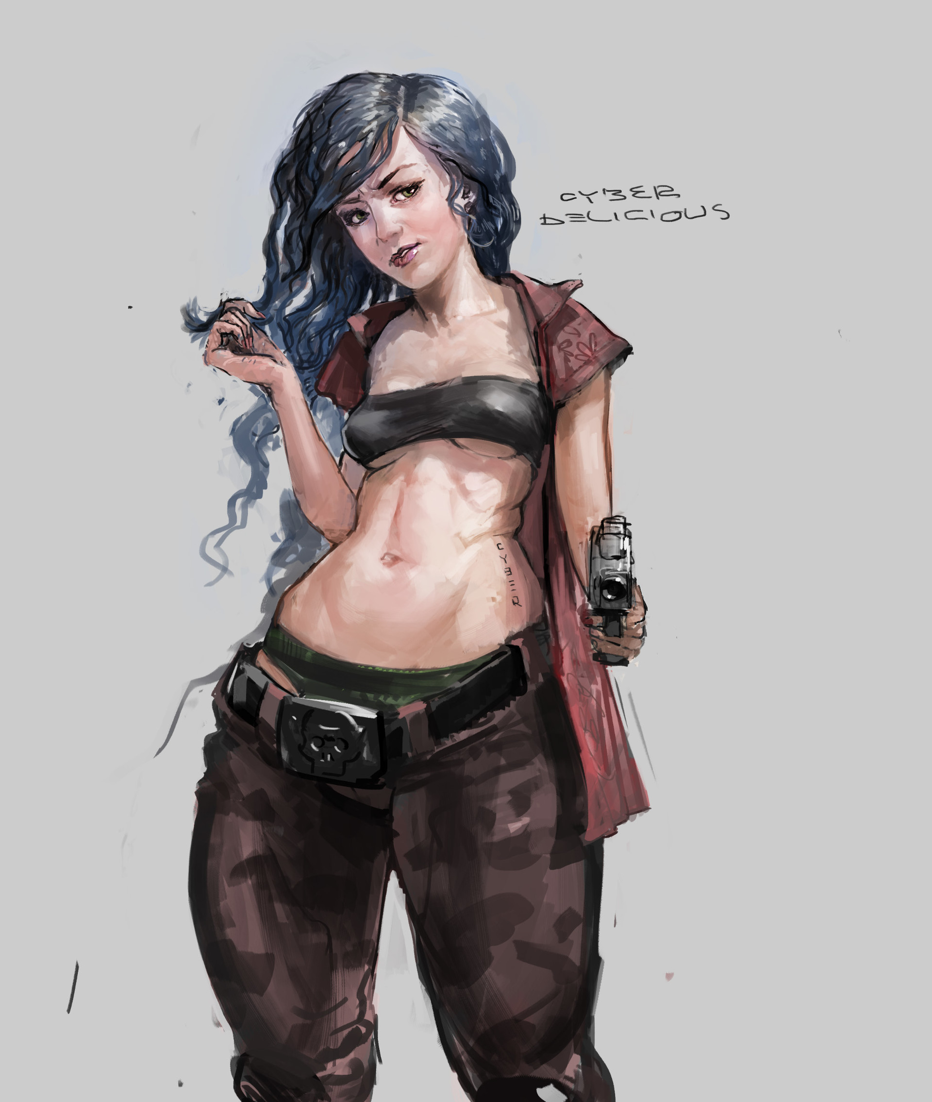 ArtStation - Suspicious cutie