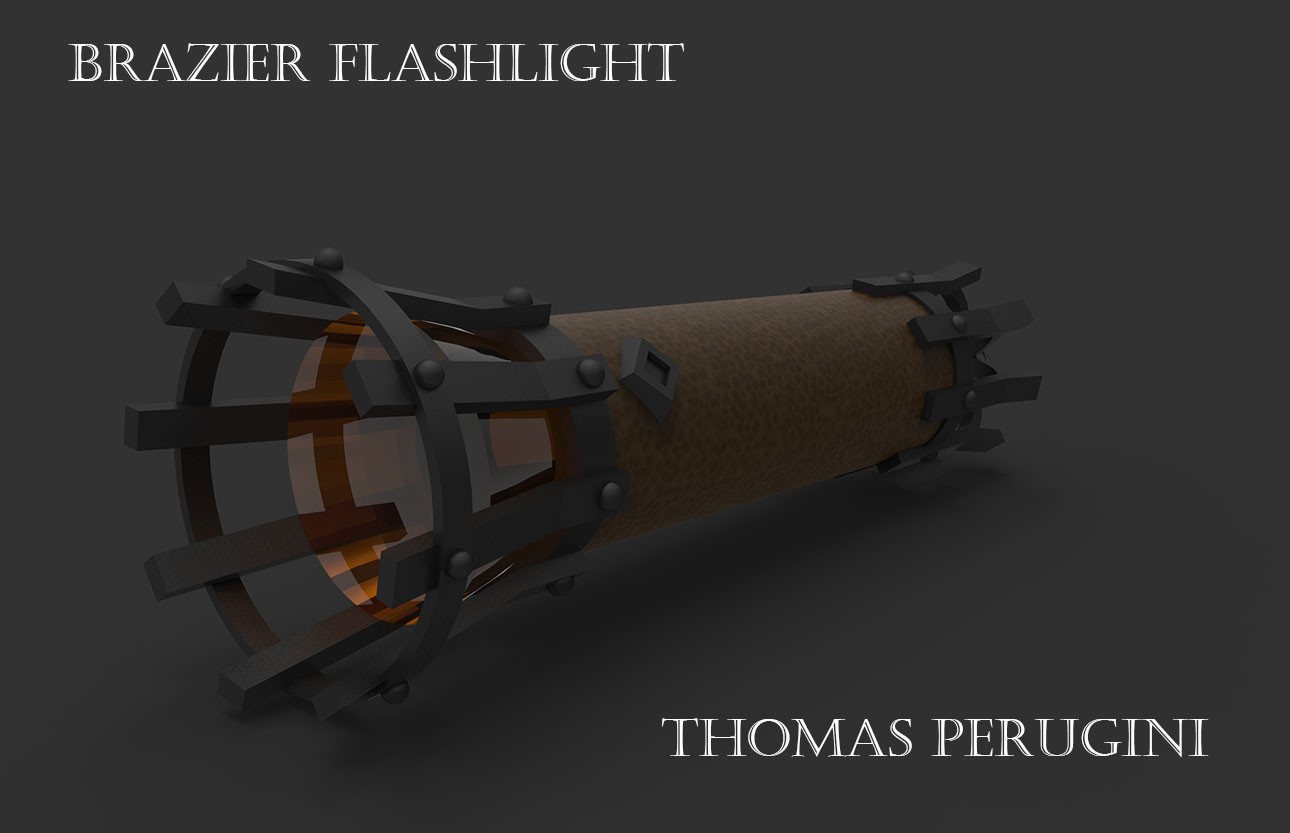 ArtStation - Brazier Flashlight