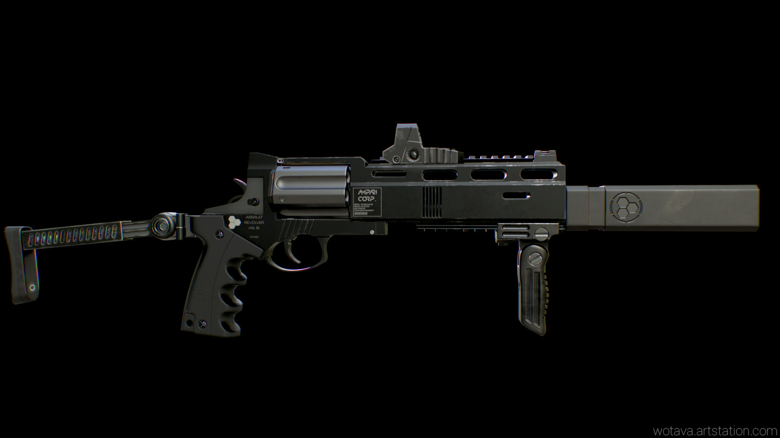 Bogdan Kishchak - RSh-12 / Assault Revolver