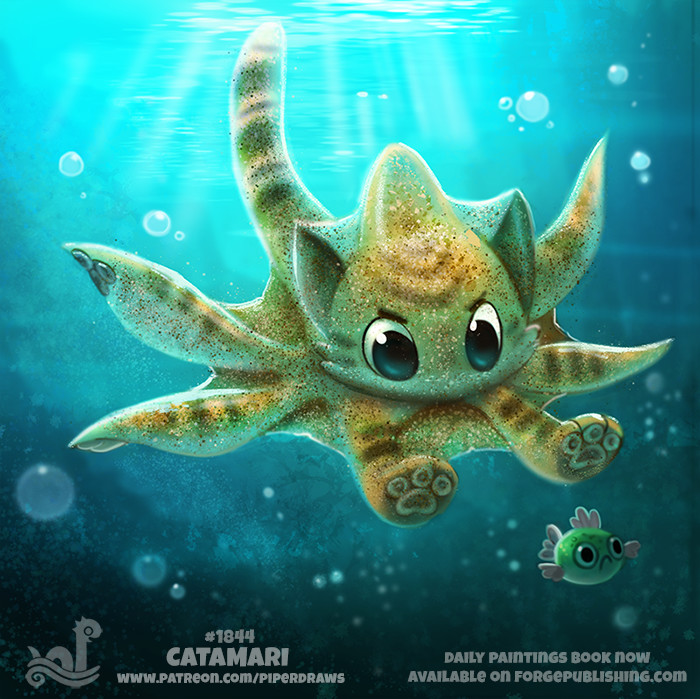 ArtStation - Daily Paint 1844# Catamari