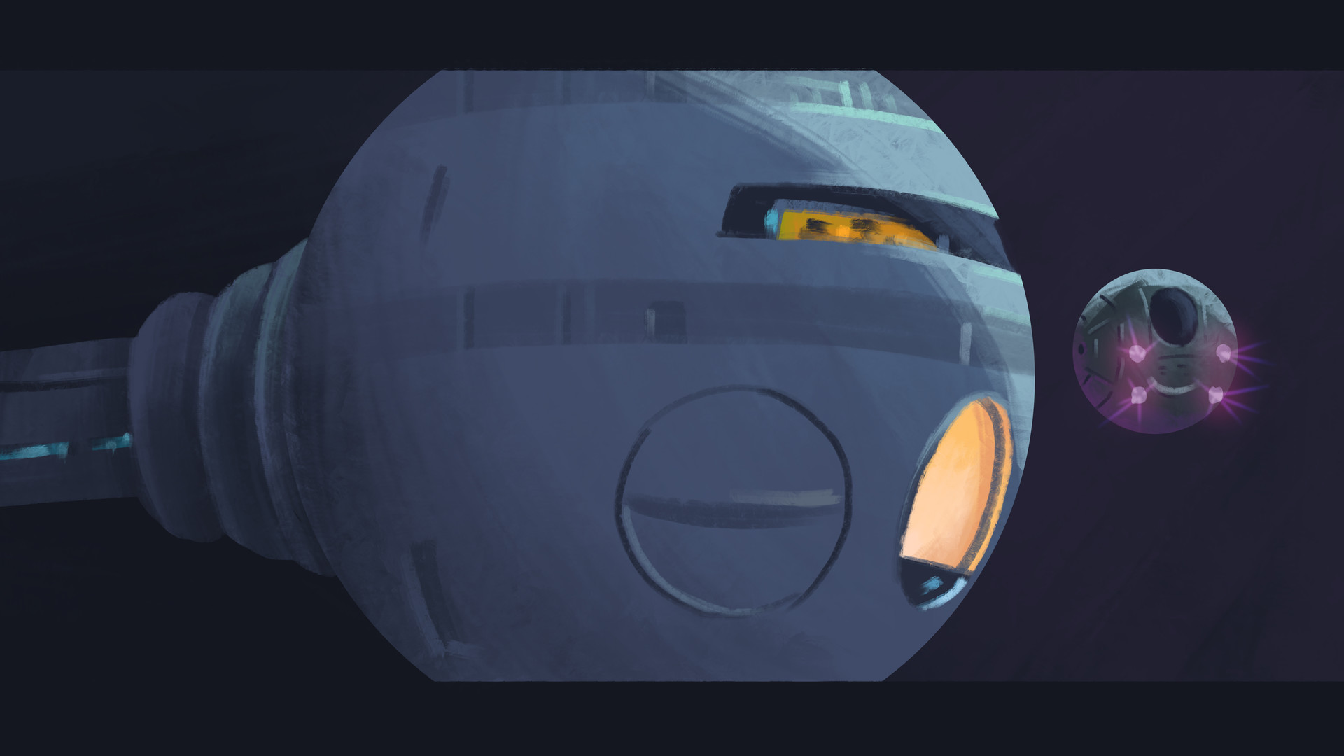 ArtStation - color layout of 2011 Space Odyssey