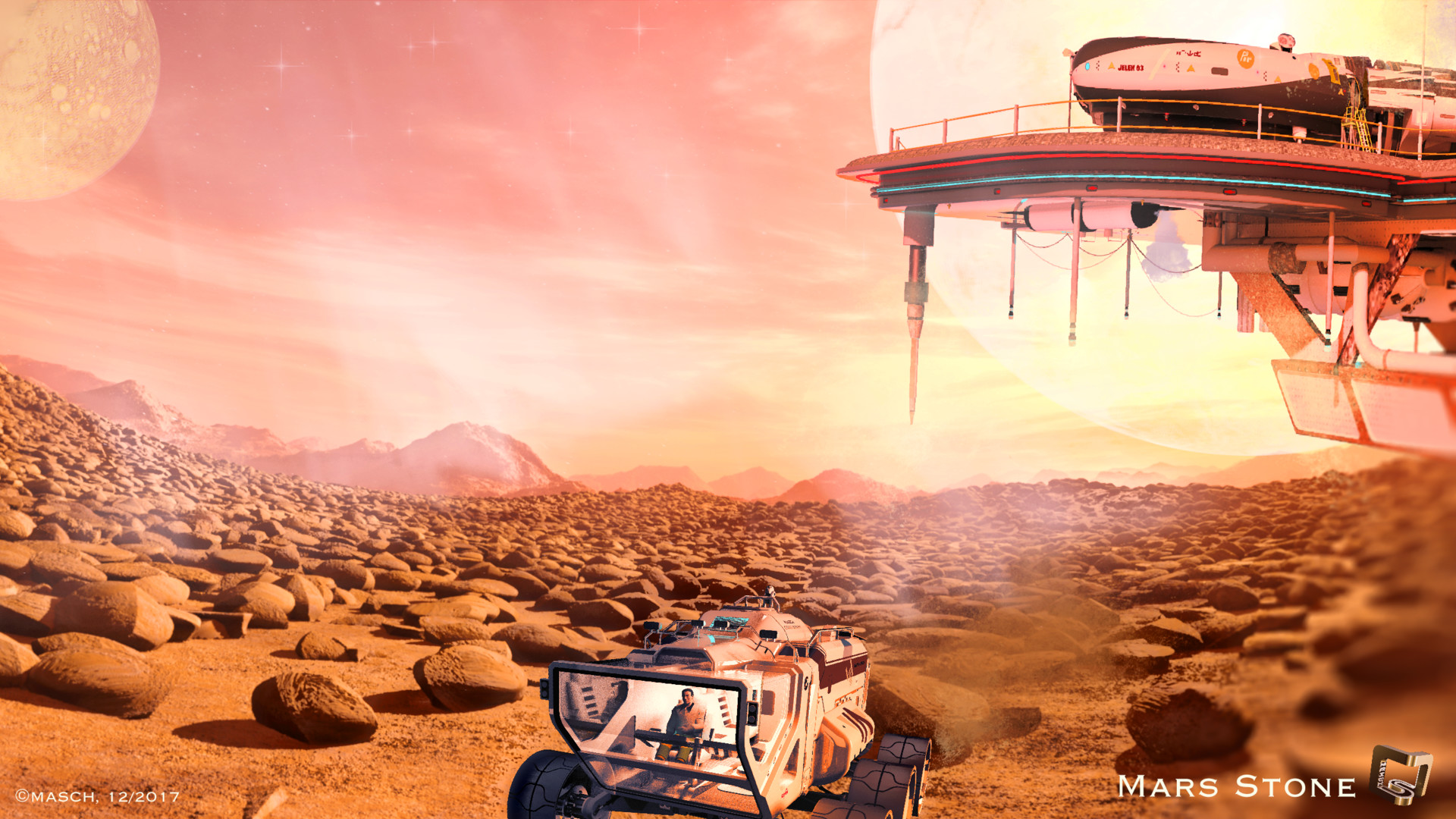 ArtStation - Mars Stone