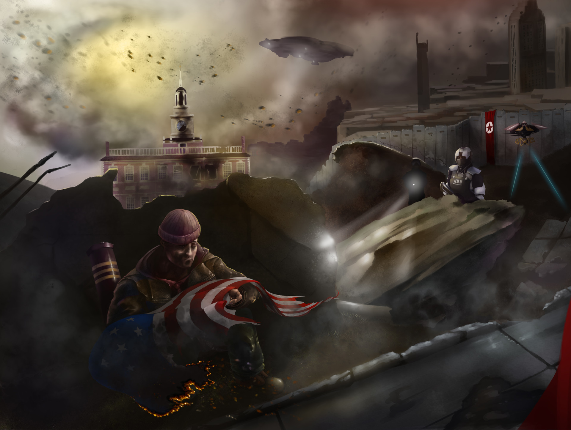 ArtStation - Homefront Reolution Contest Artwork