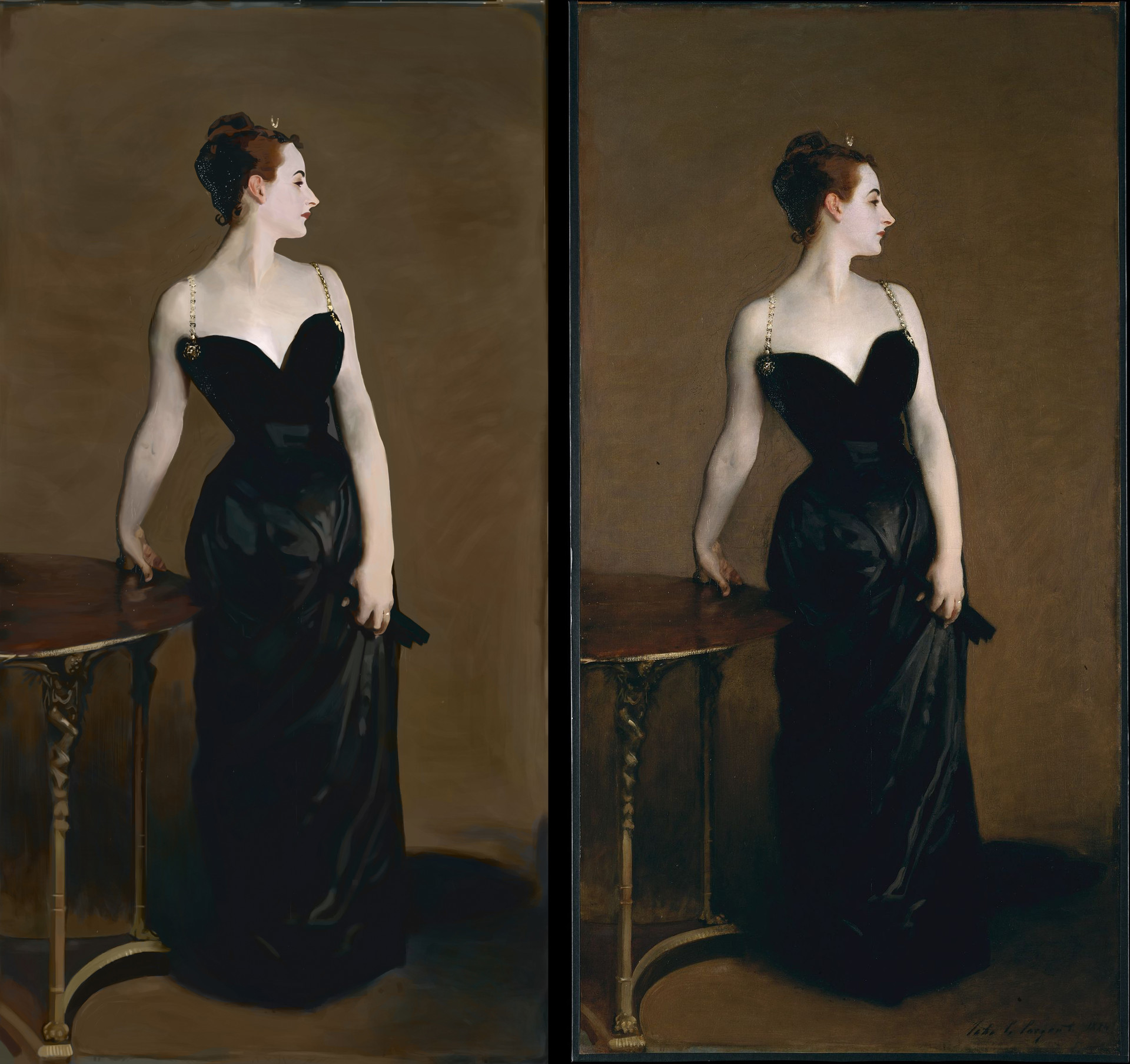Quentin Sevegner - Study : Madame X (original by Sargent)