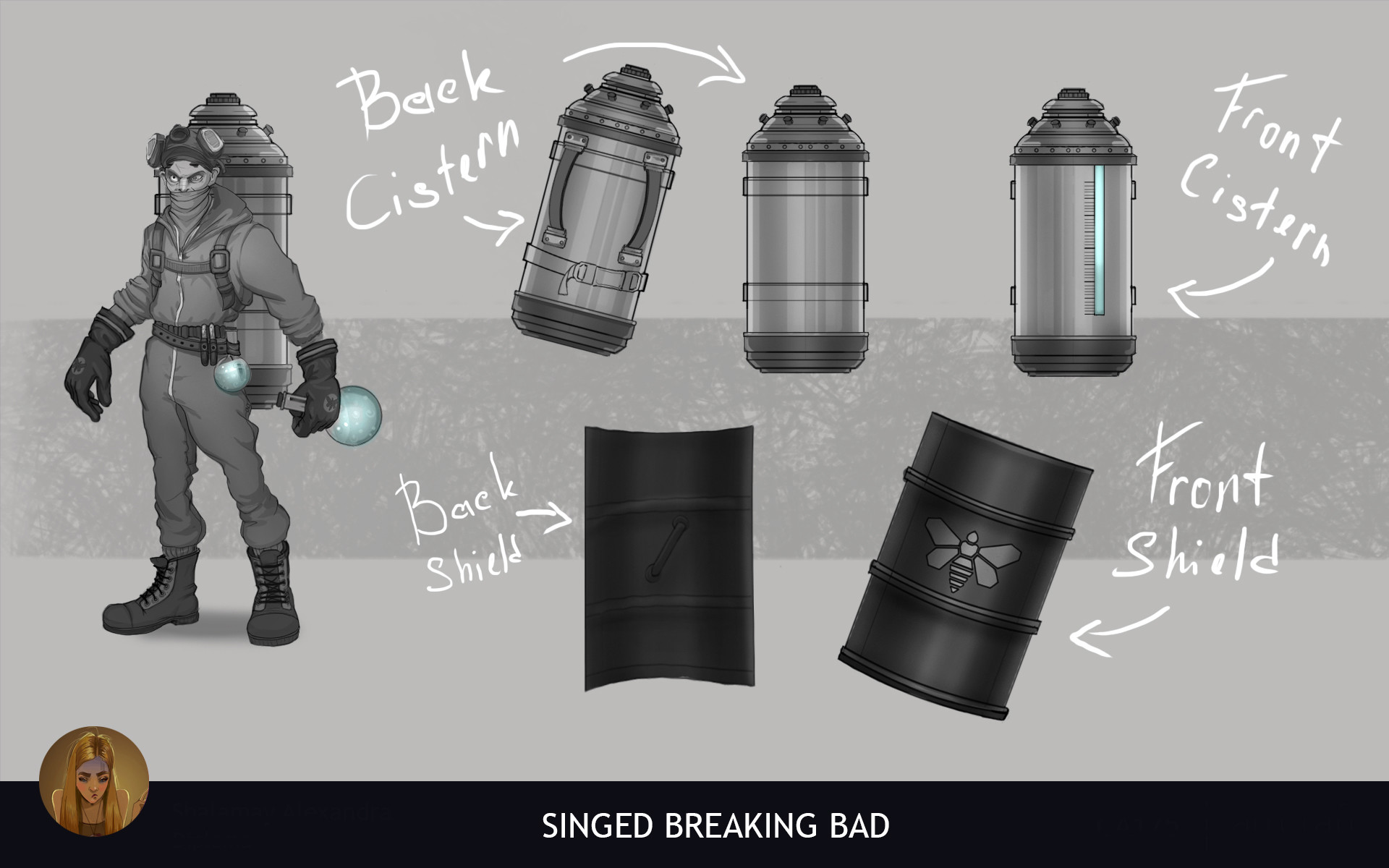 ArtStation - Singed Breaking Bad