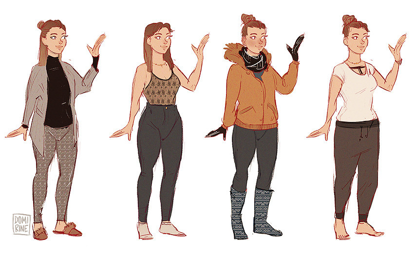 ArtStation - casual clothes