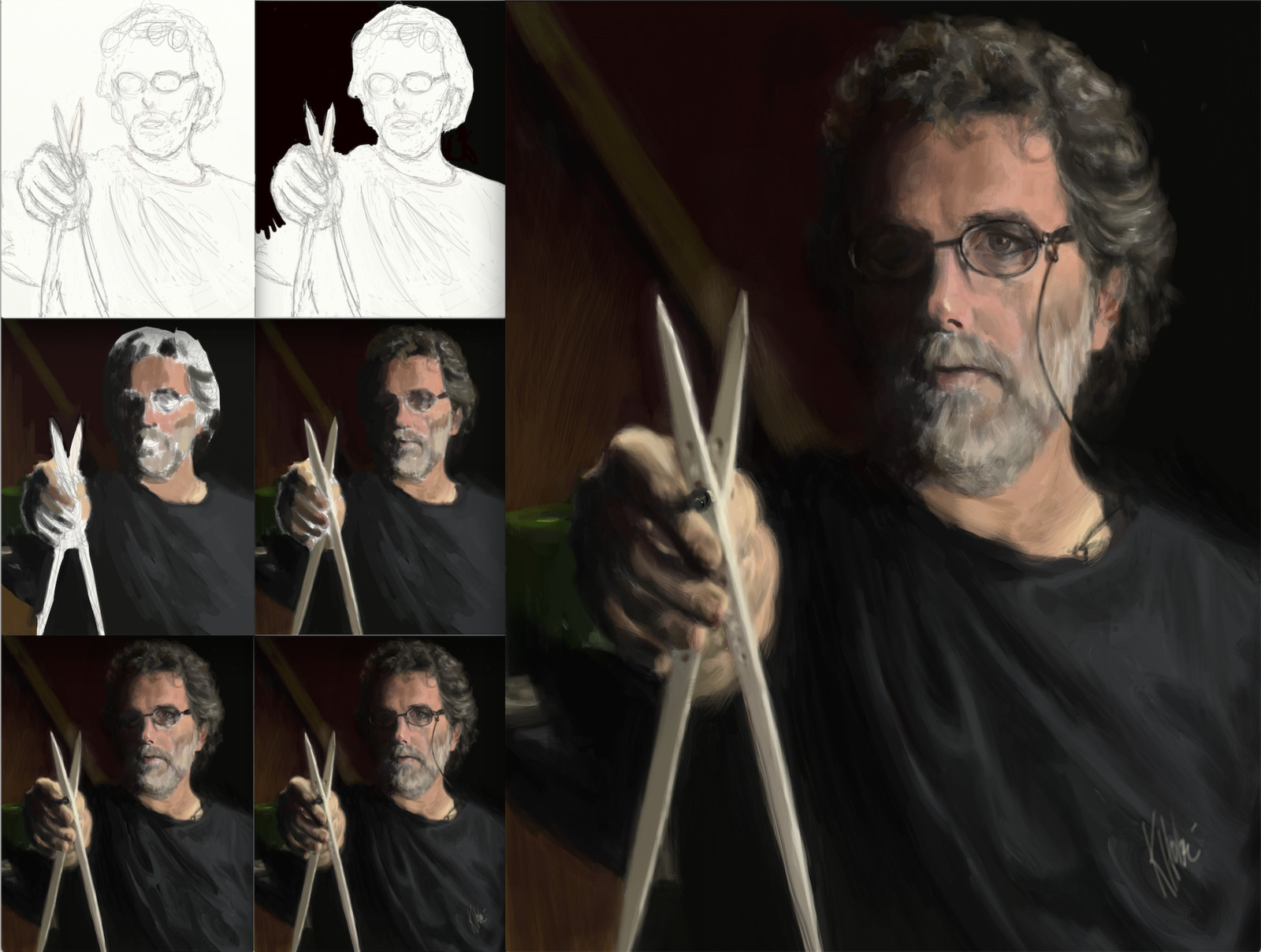 J. Corbeil - Mark Carder Academic Painter