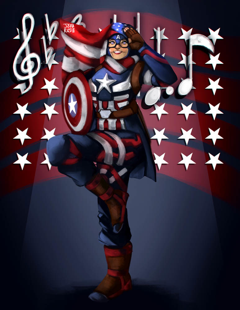 Joshua Rhodes - Captain America