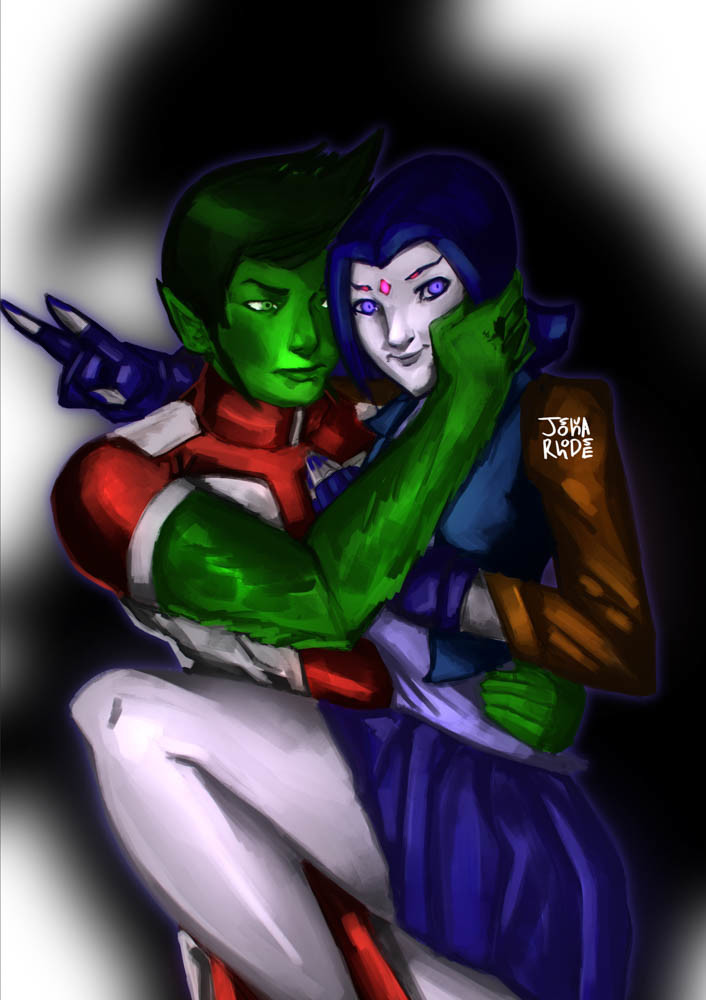 Beast Boy And Raven Relationship