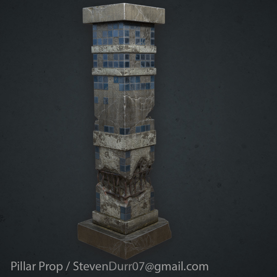 Steven Durr - Broken Subway Pillar (Project Breakdown)