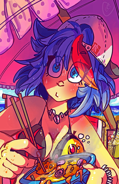 ArtStation - Hungry Ryuko