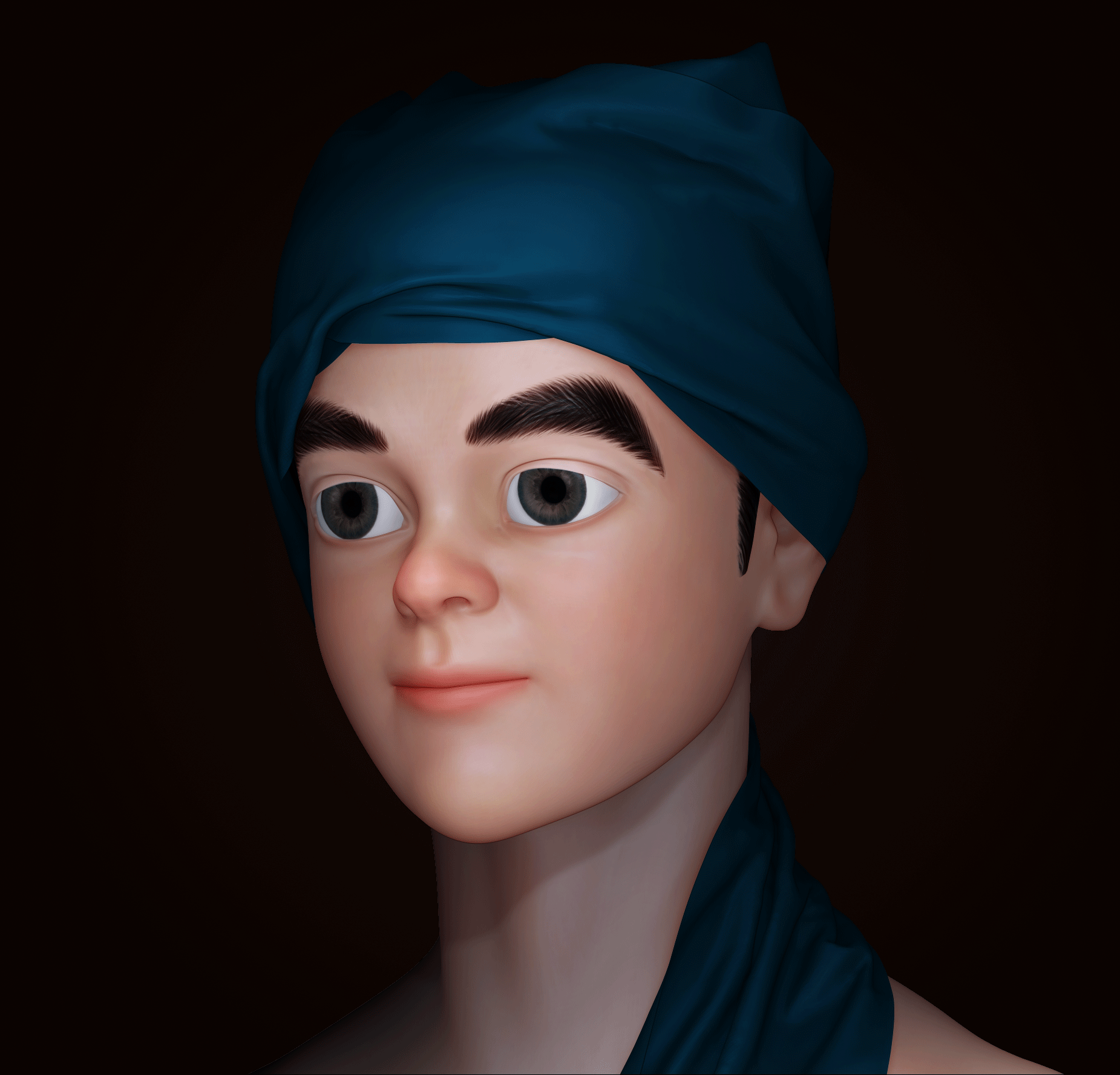 Amr Abdallh - Facial expressions of the boy