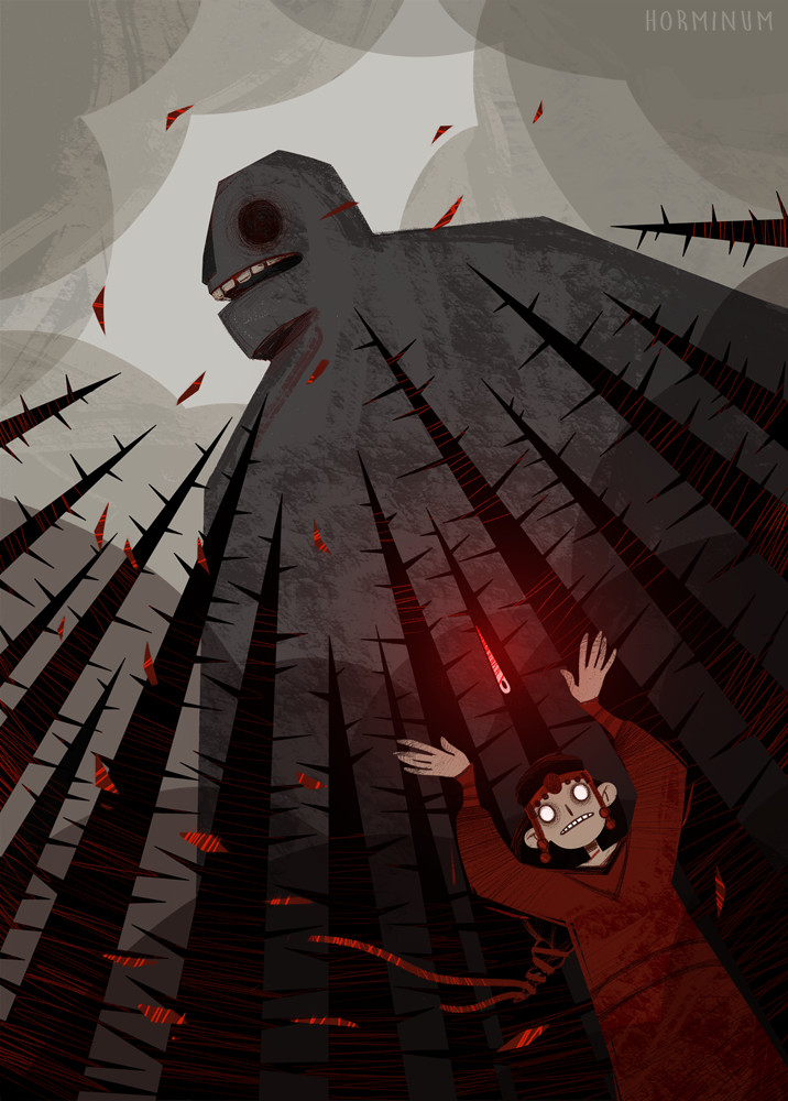 ArtStation - stone monster spirit