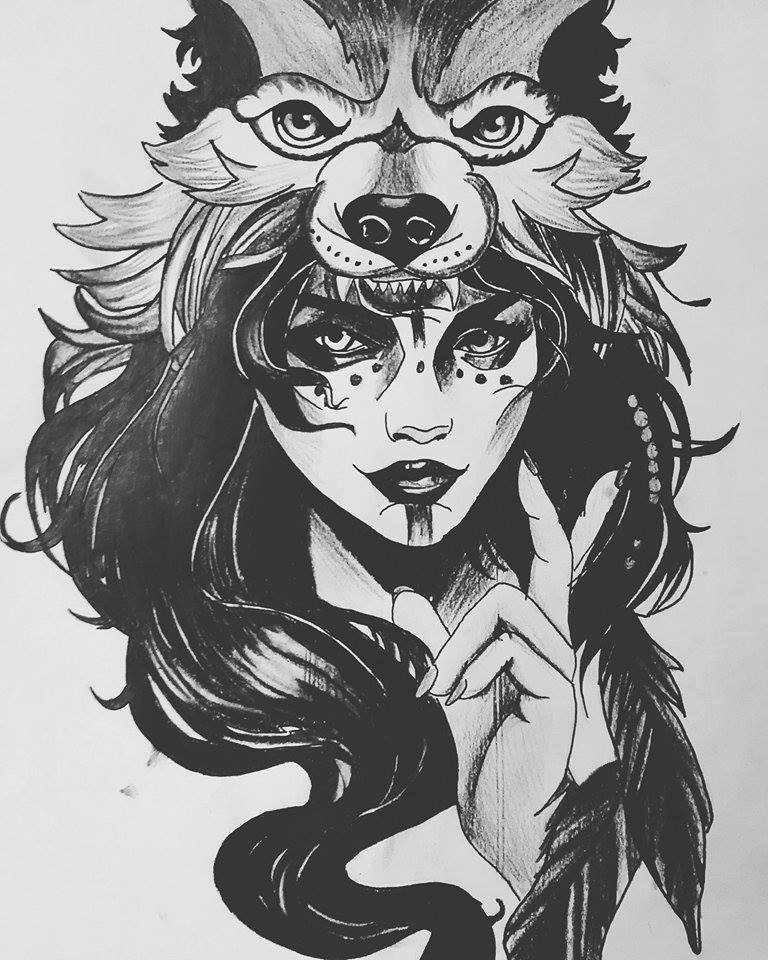 ArtStation - Cherokee Girl