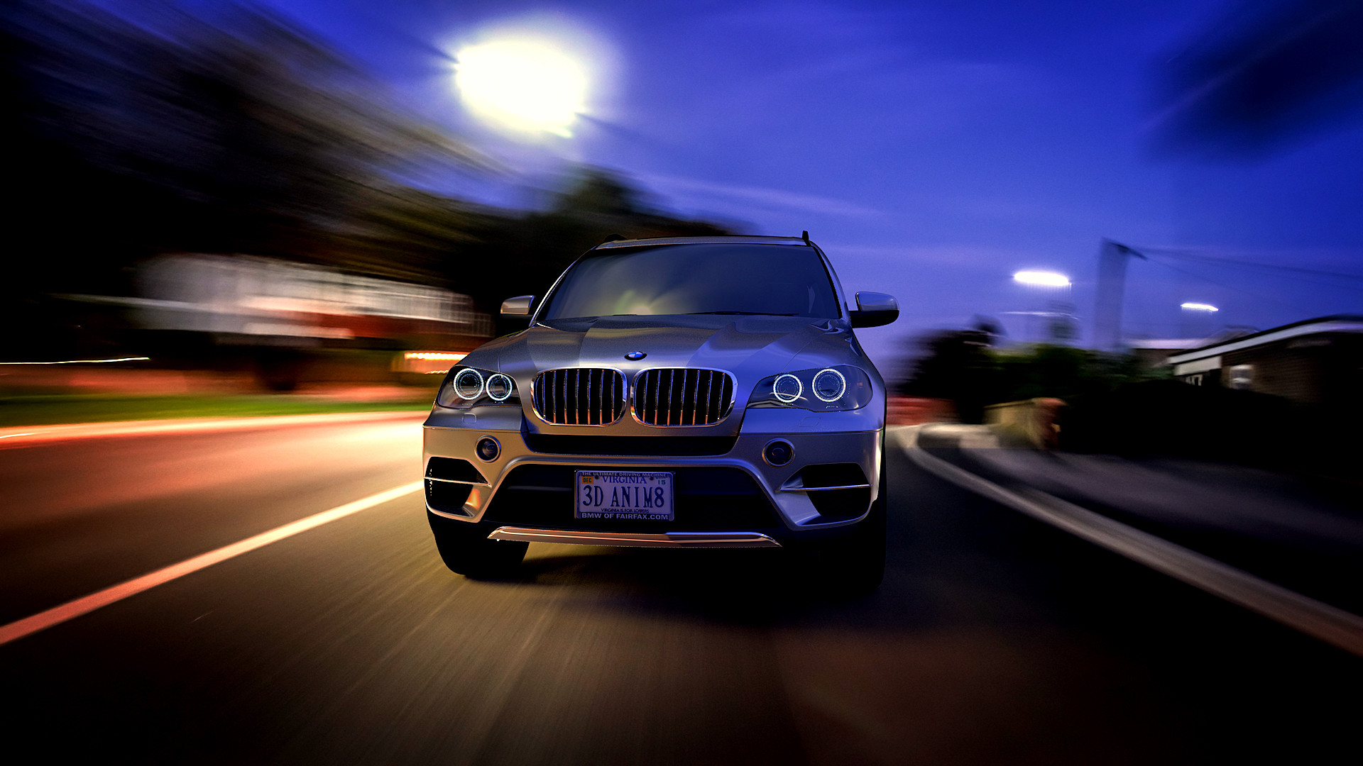 bmw x5 2015 night drive