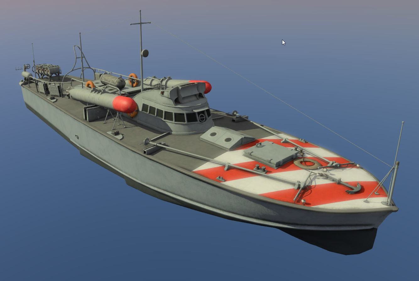 ArtStation - MAS Boat from Sniper Elite 4