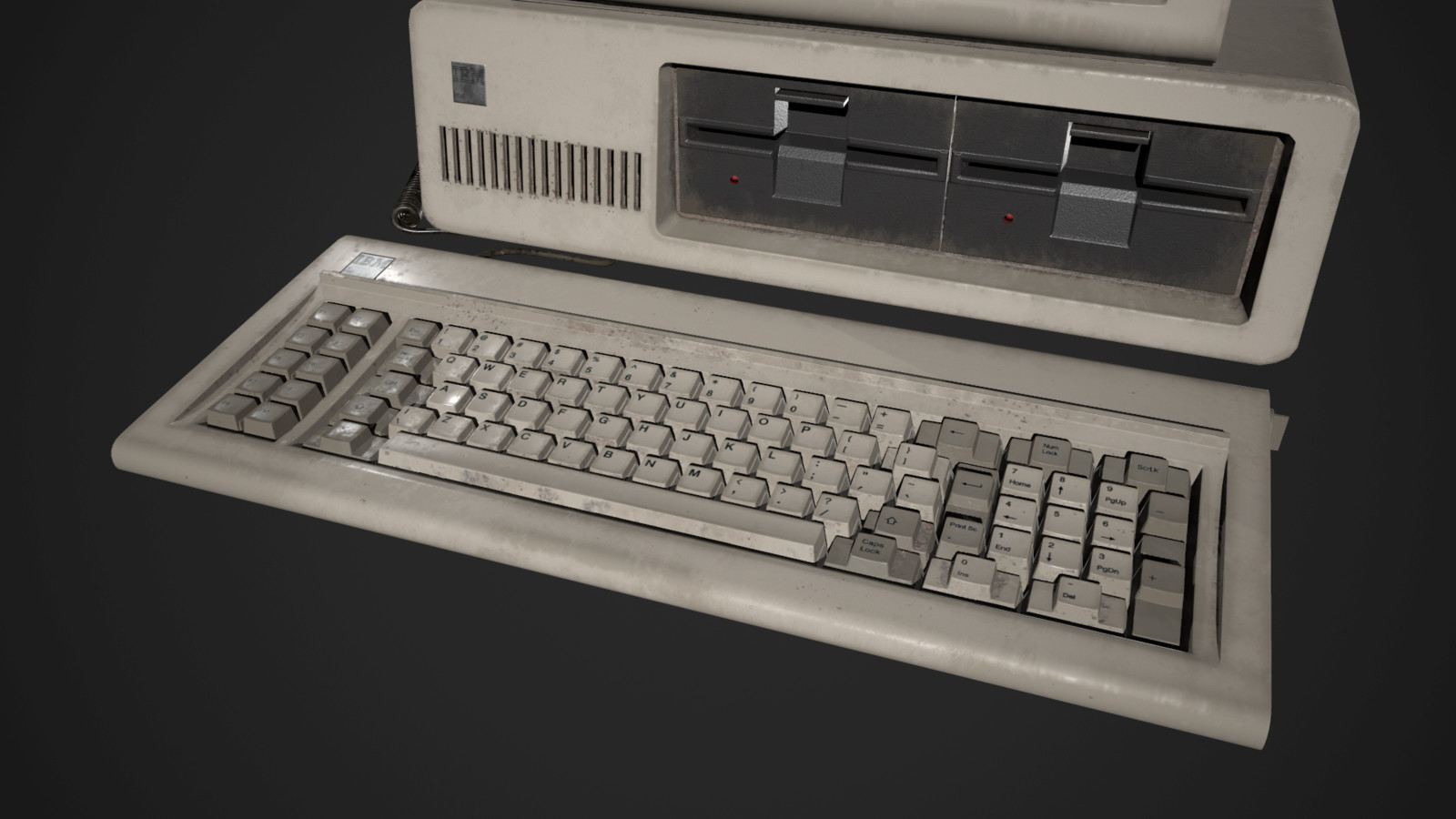 Sandra Lazo - 80's Computer (IBM 5150)