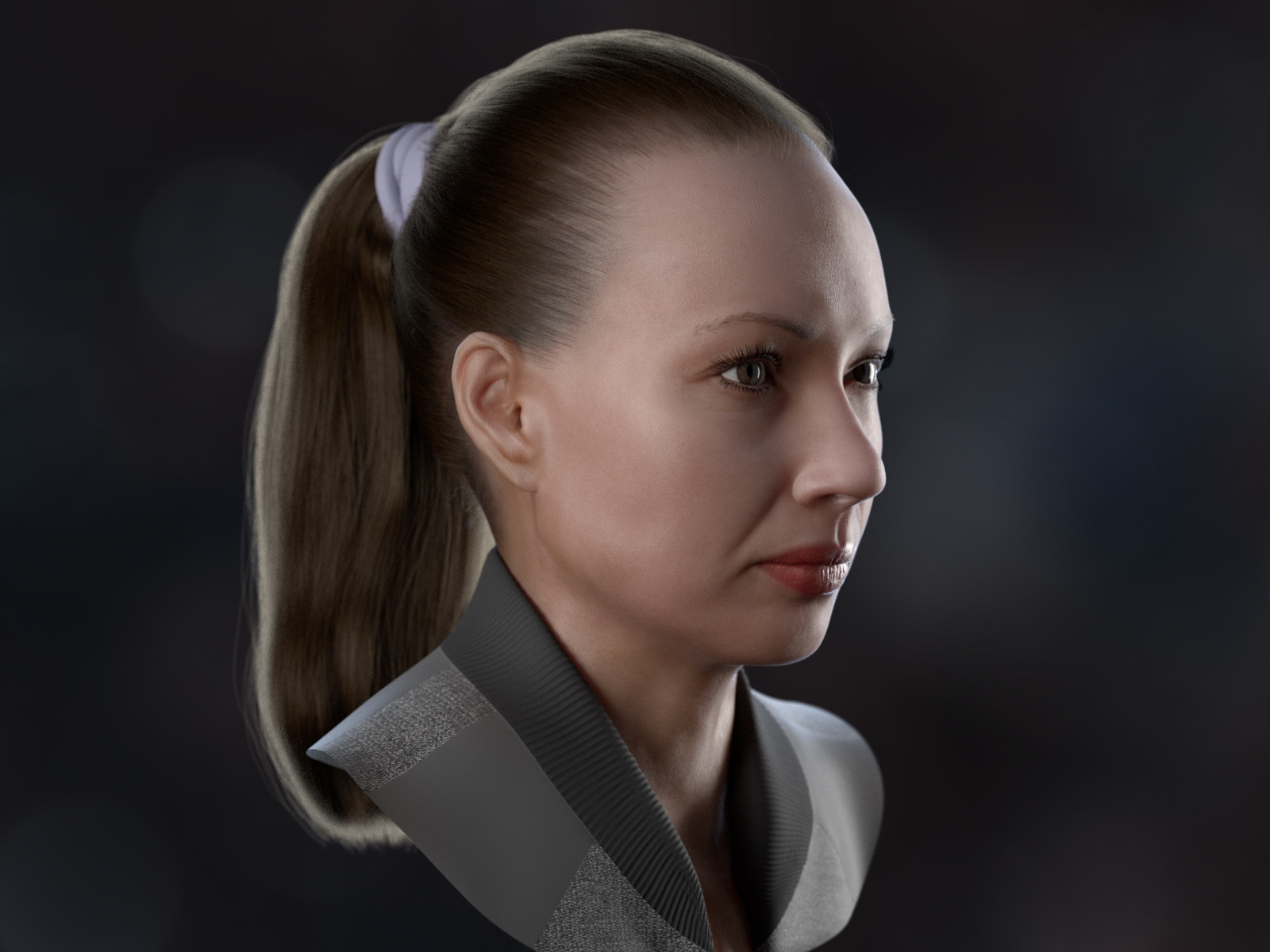 ArtStation - Nina portrait
