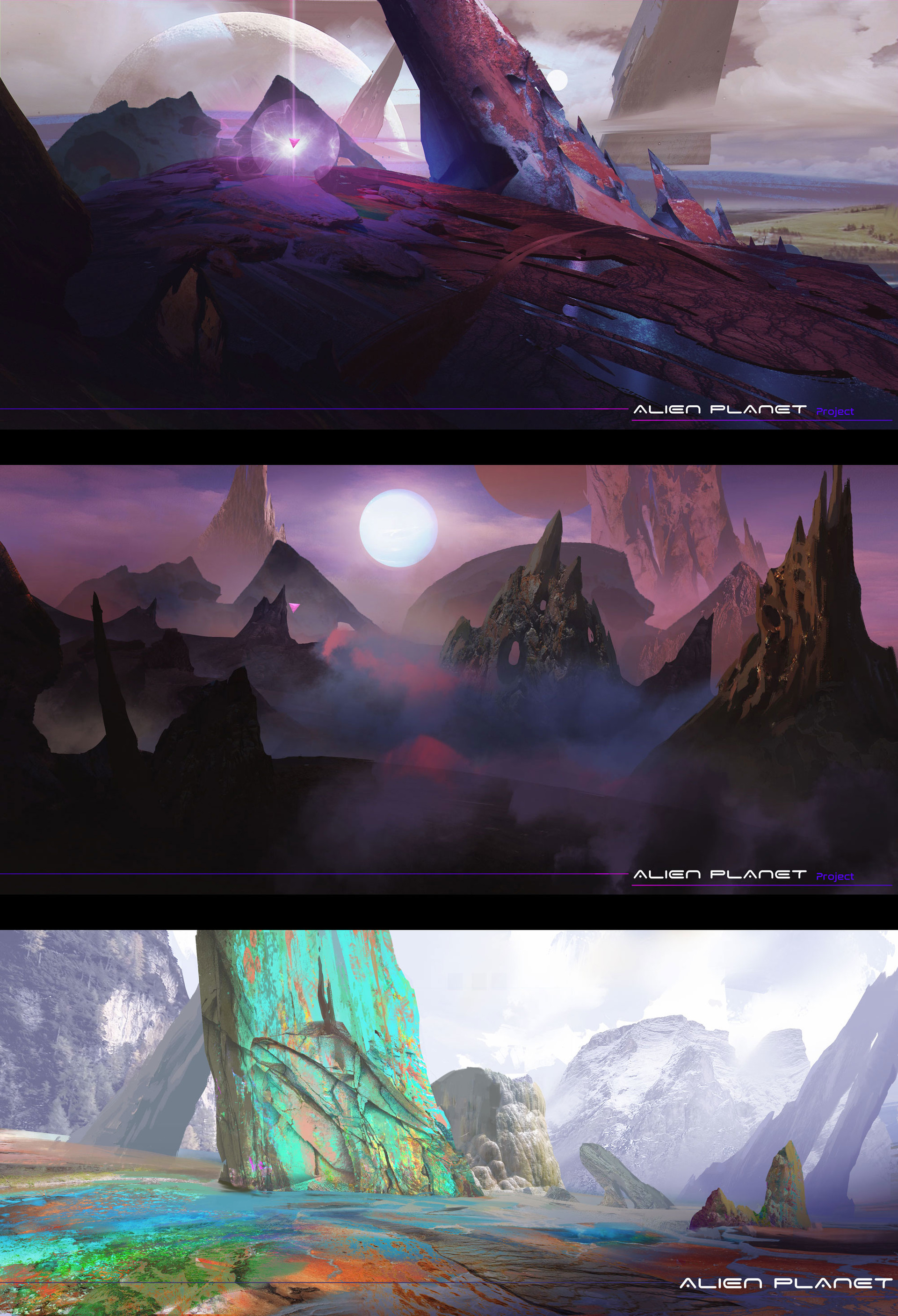 ArtStation - alien space