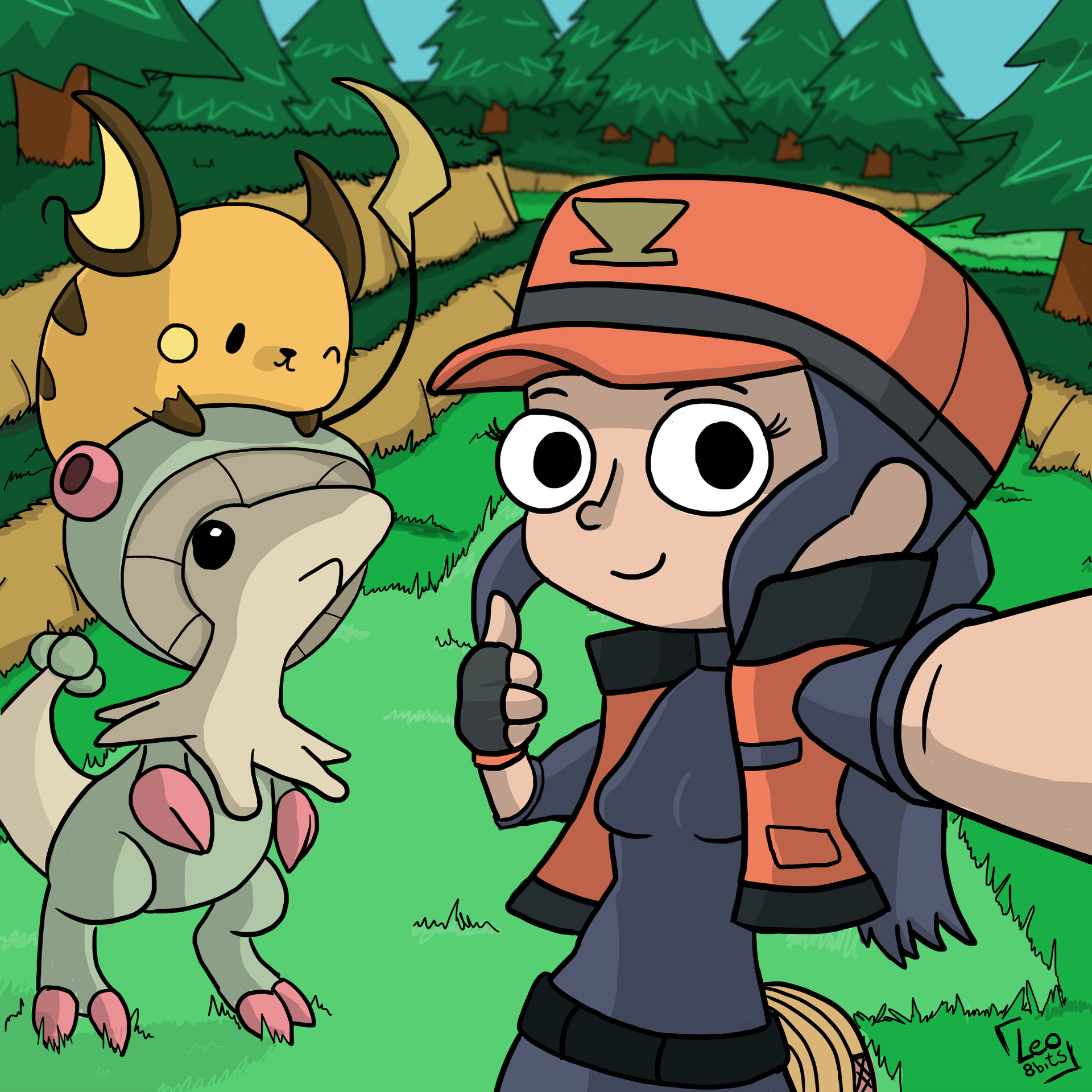 ArtStation - Ranger - Pokémon