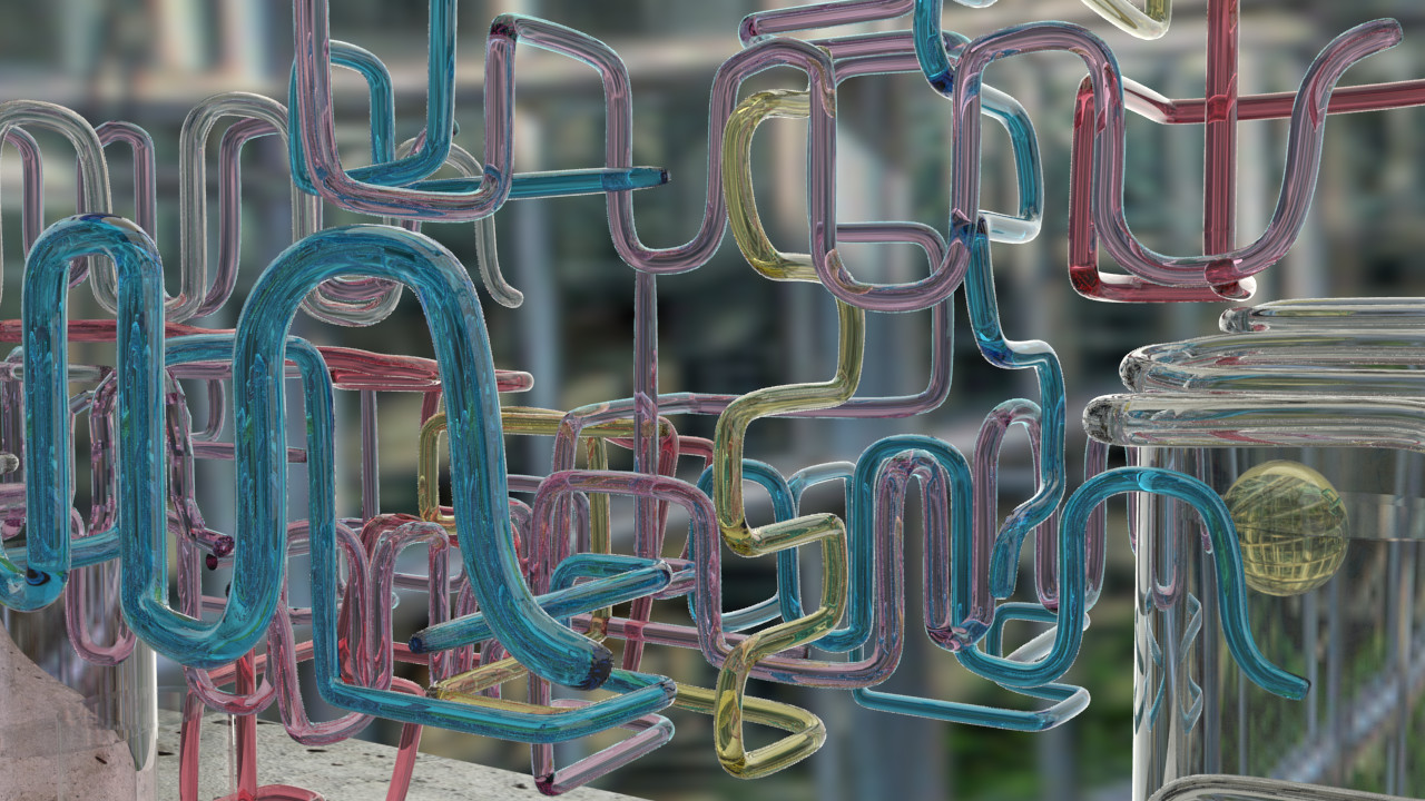 ArtStation - Glass tubes