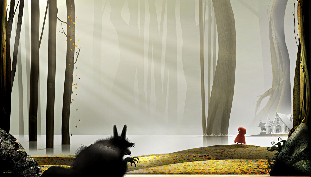 ArtStation - Litle Red - Back