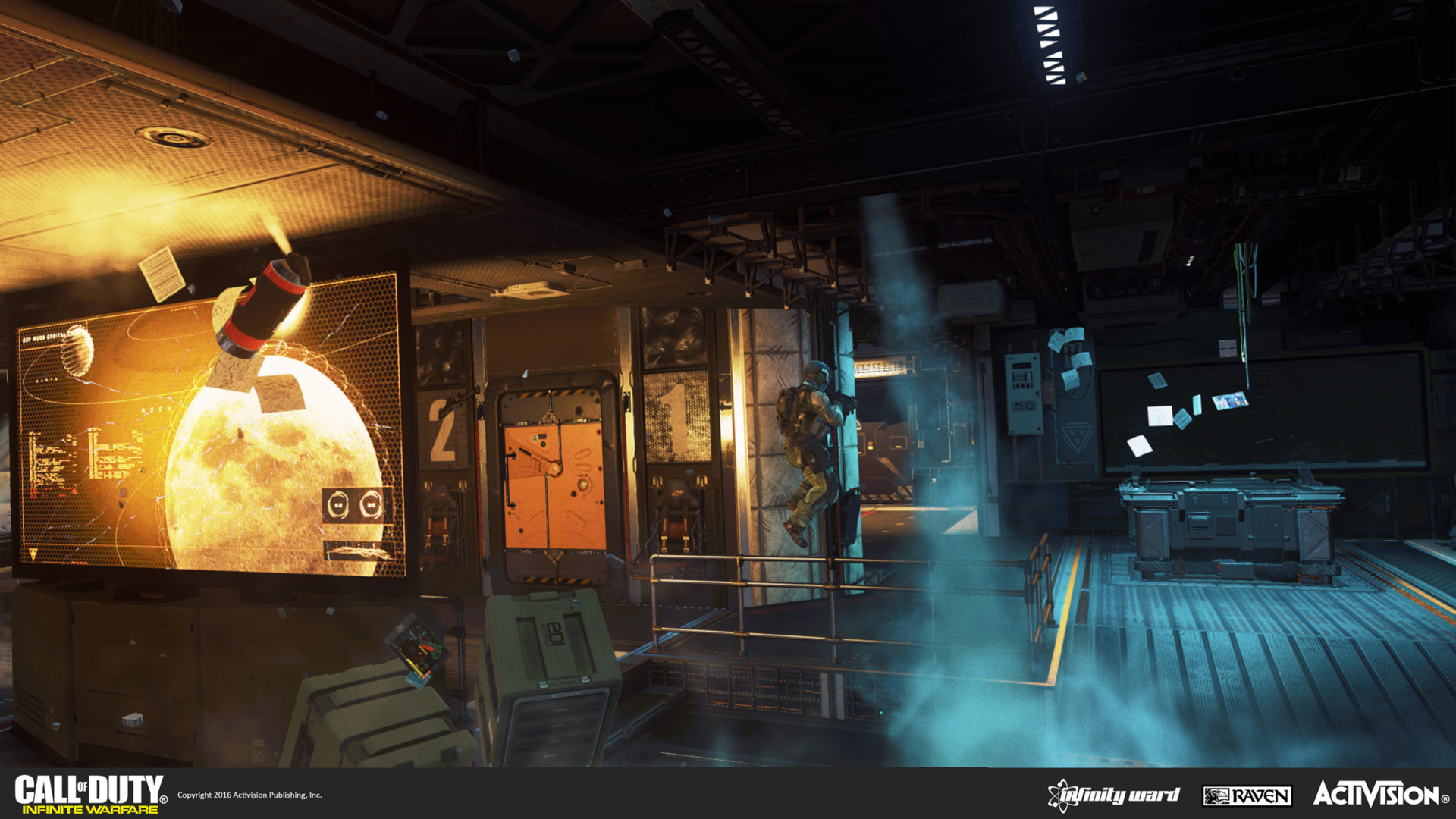 Liz Hubley - Call of Duty Infinite Warfare - SDF Ship Looks