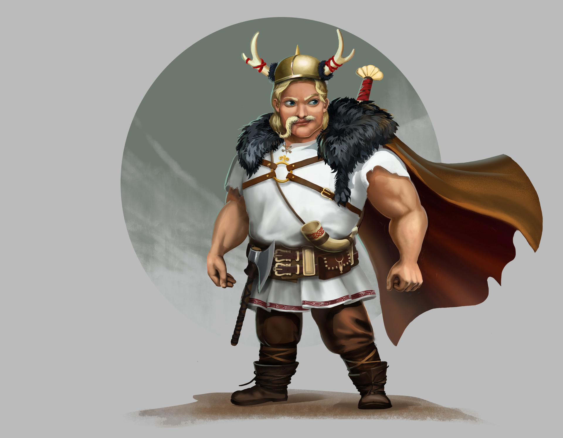 ArtStation - brave viking