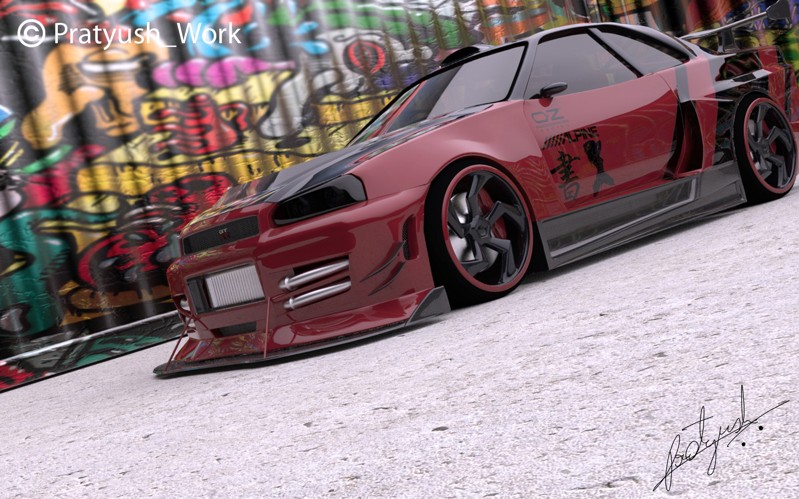 Pratyush Bhadola - Nissan Skyline GTR (modified)