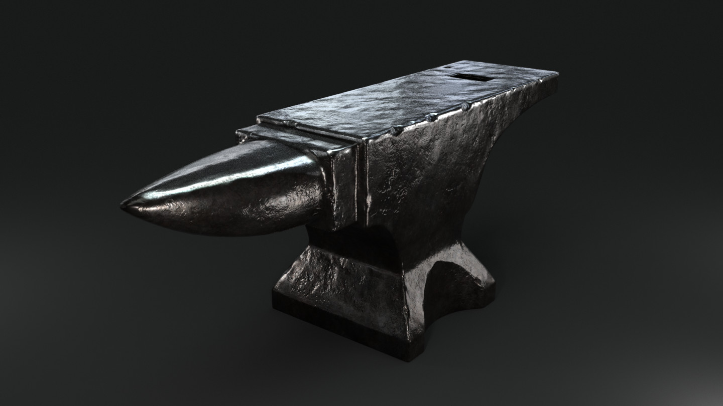 ArtStation - Medieval Anvil