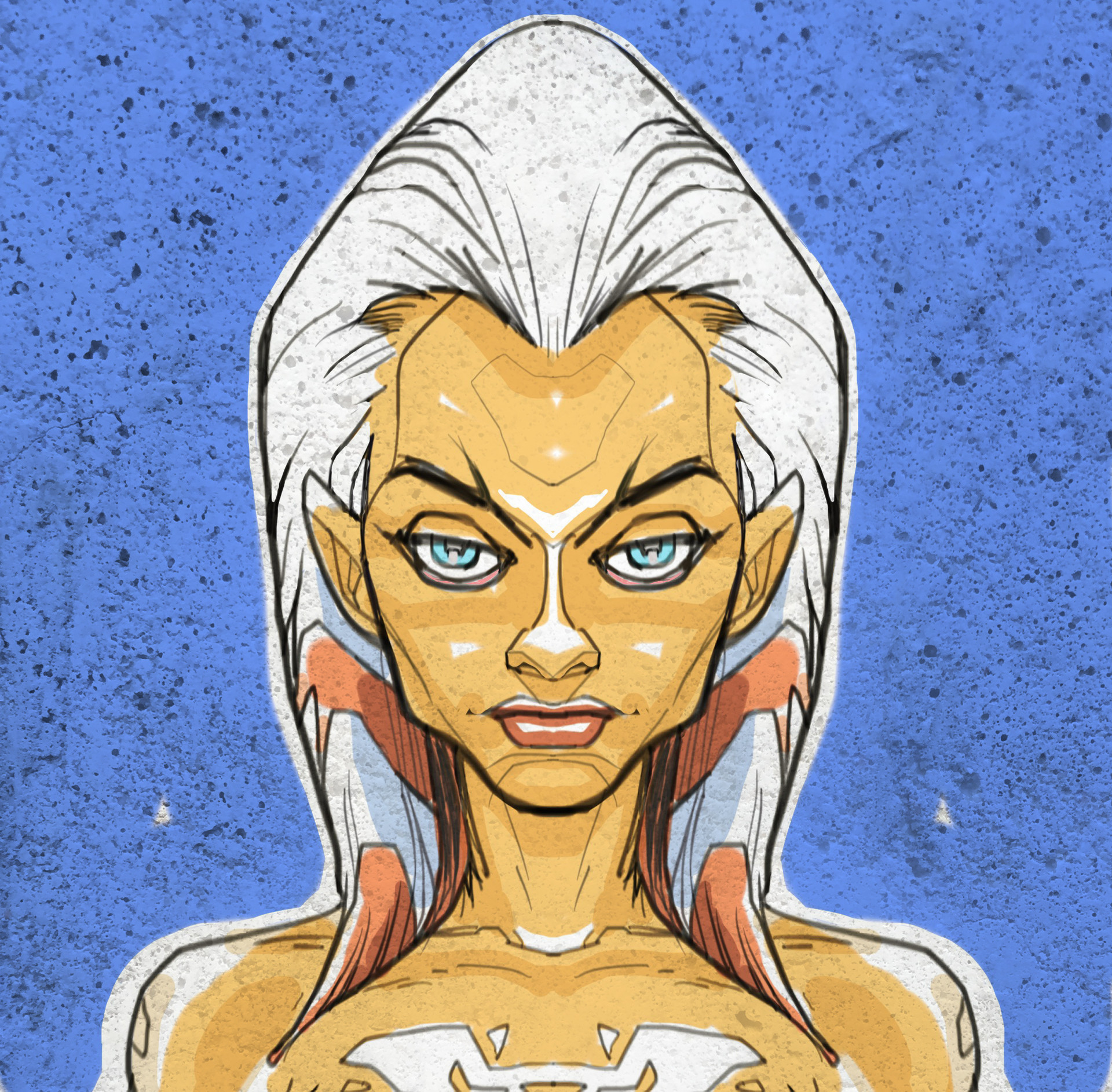 ArtStation - Jedi alien babe