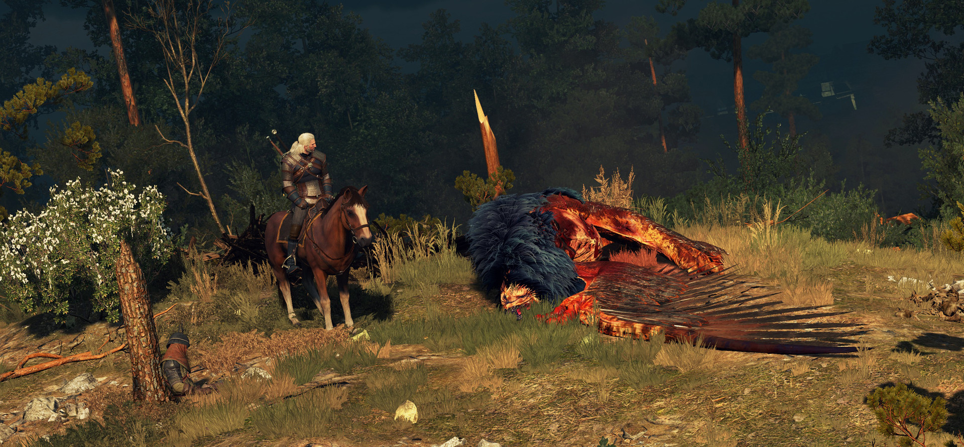 Andrew Ga - Geralt and the dead Griffin