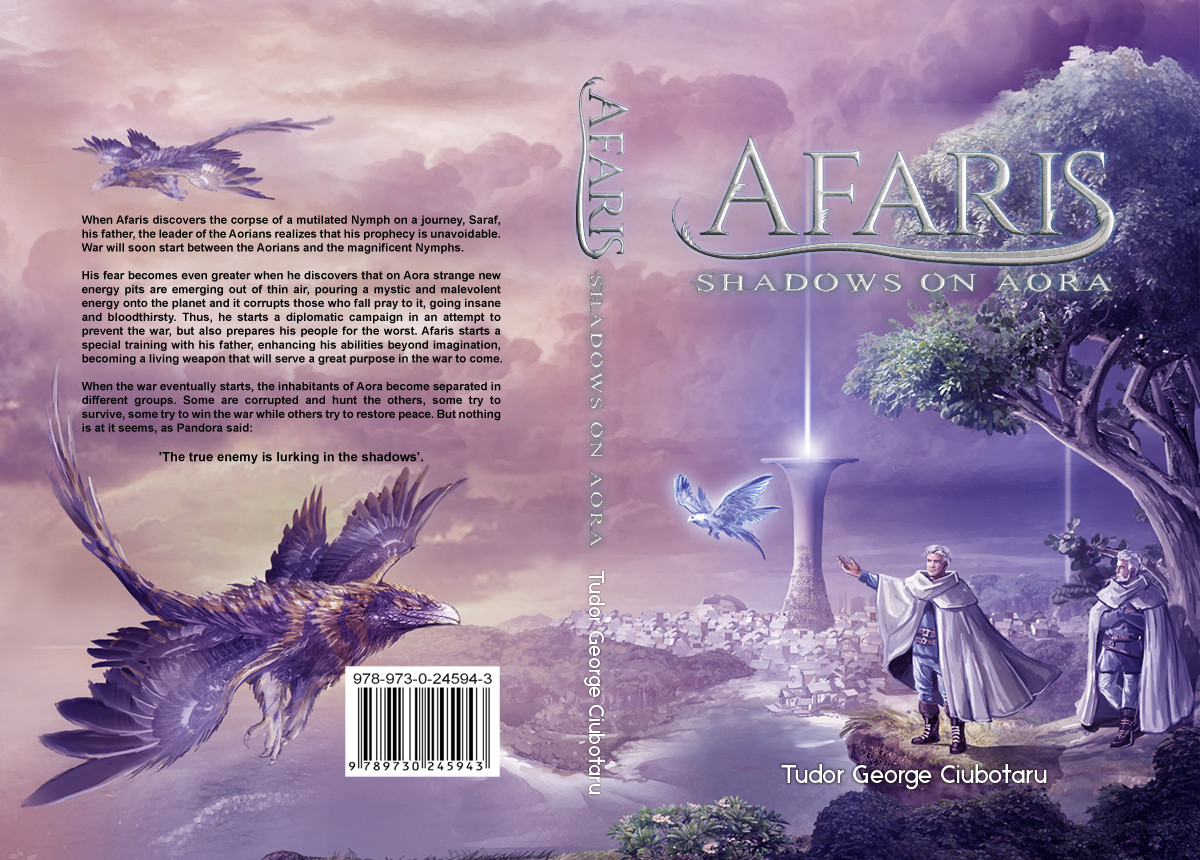 Adrian Baluta - Afaris Shadows on Aora cover art