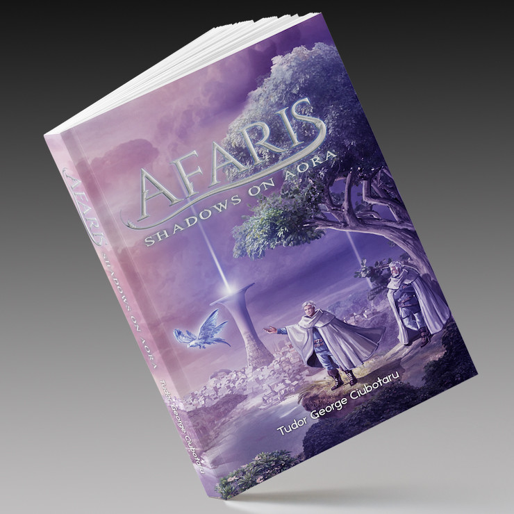 Adrian Baluta - Afaris Shadows on Aora cover art