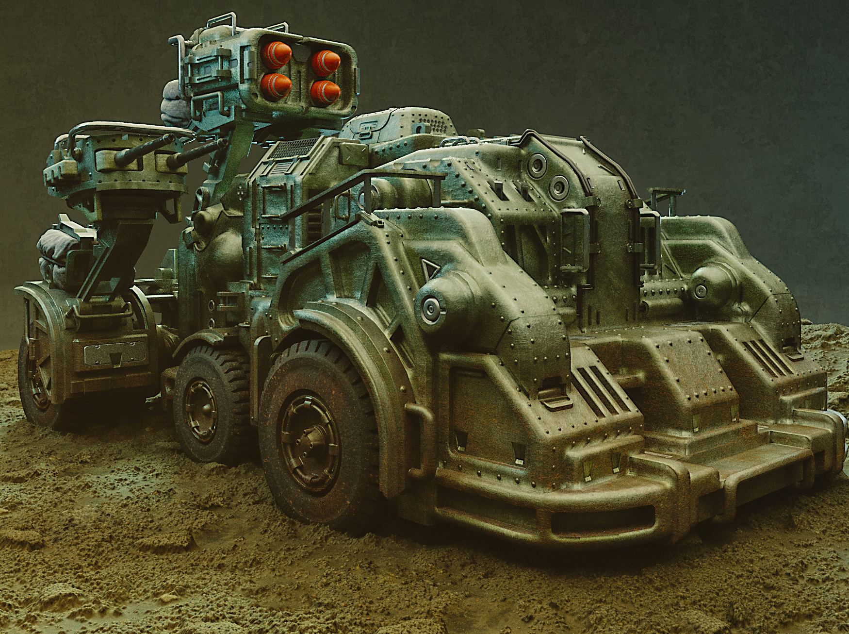 ArtStation - Mega tank