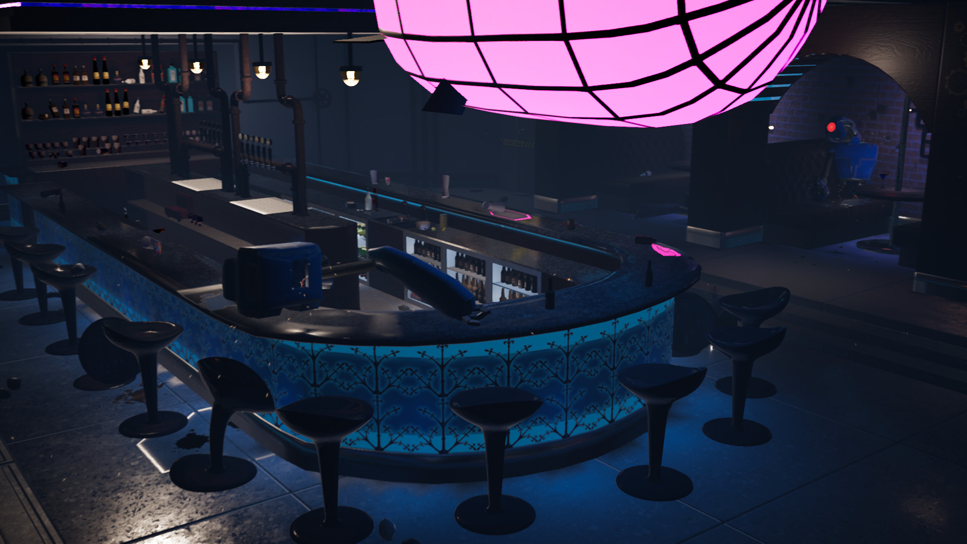 ArtStation - Aftermath Bar Environment