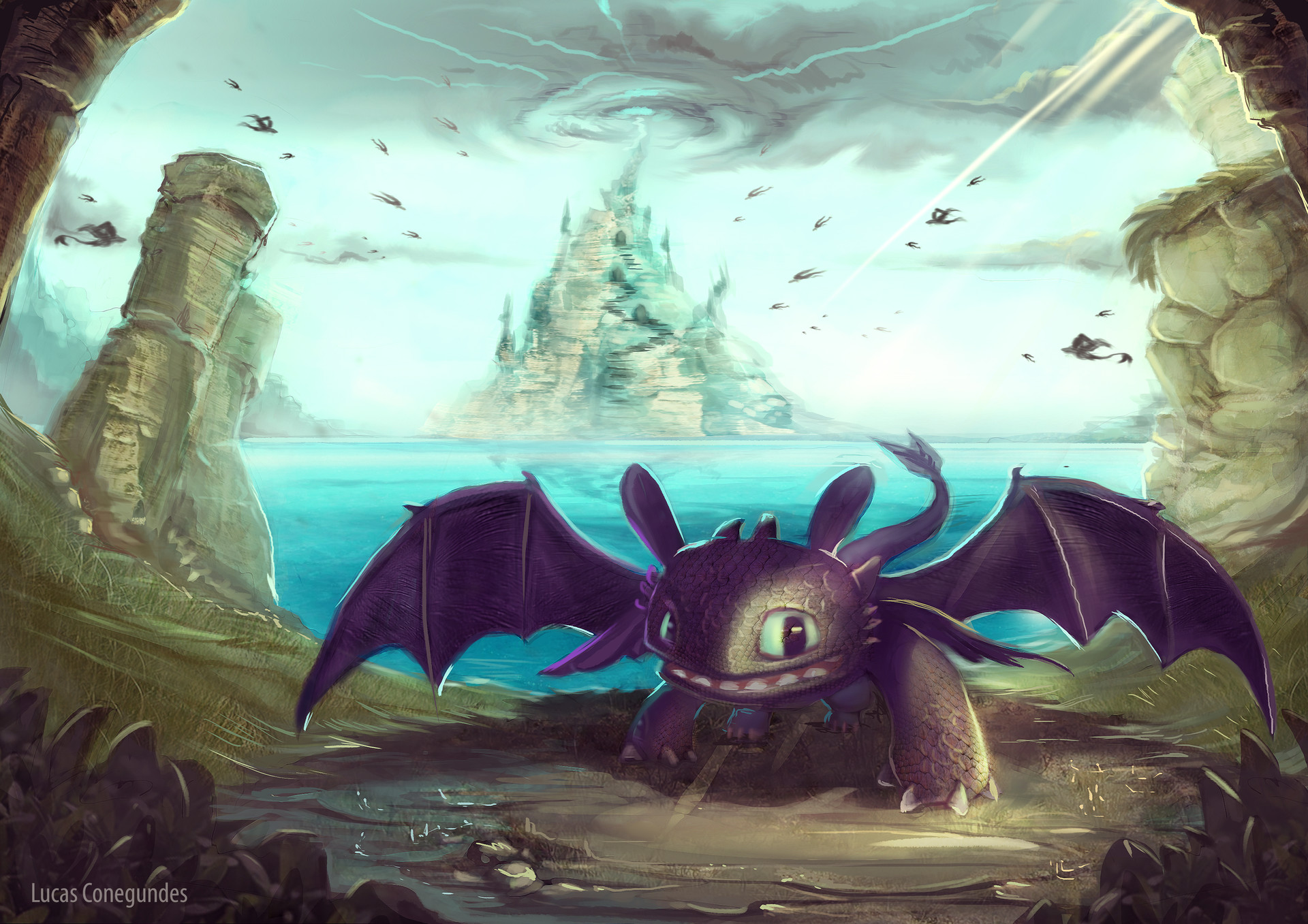 ArtStation - Toothless, night fury - remake