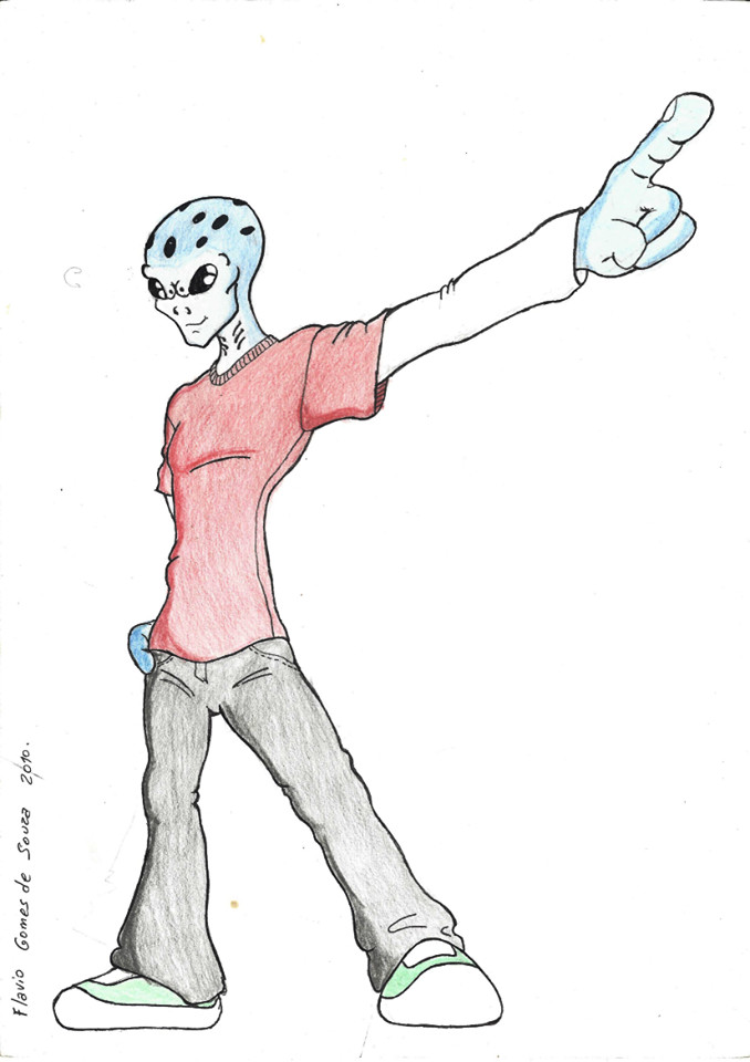 ArtStation - Alien Boy