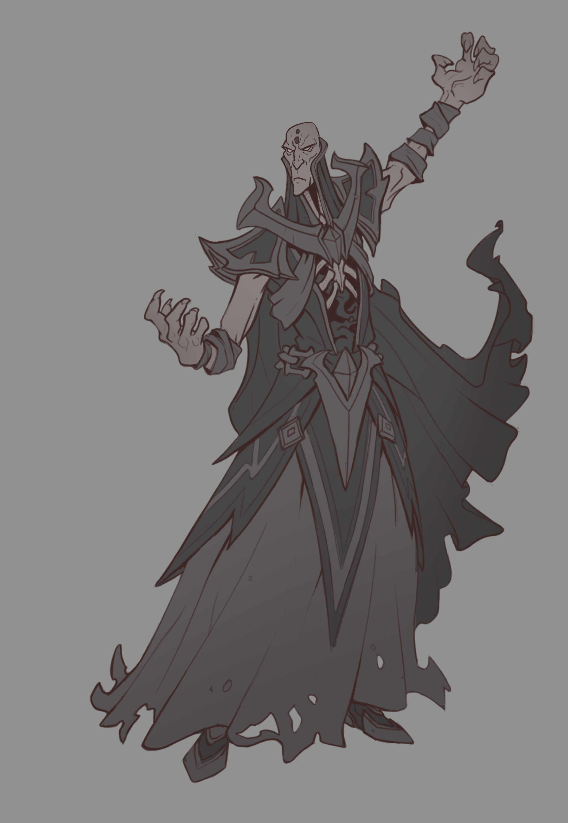 ArtStation - Undead Mage