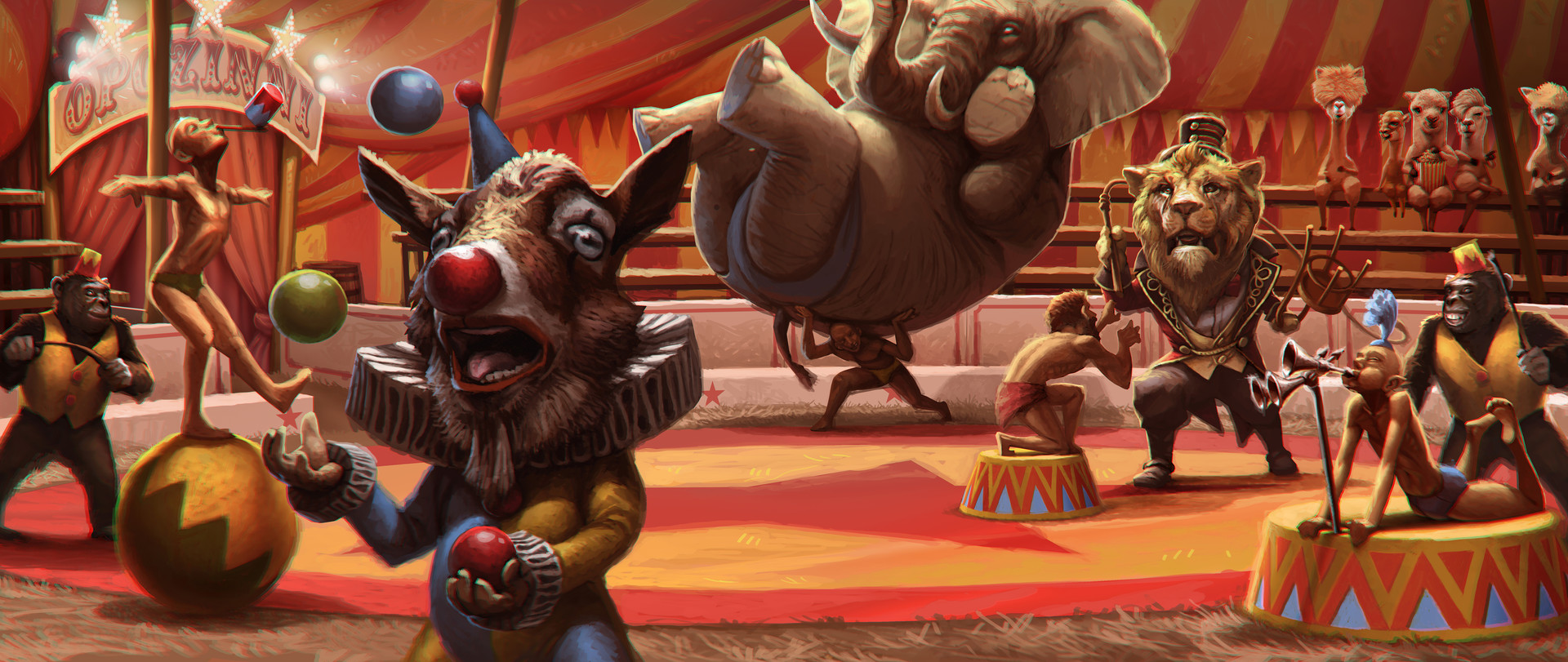 ArtStation - CIRCUS OPOZINNI_2017