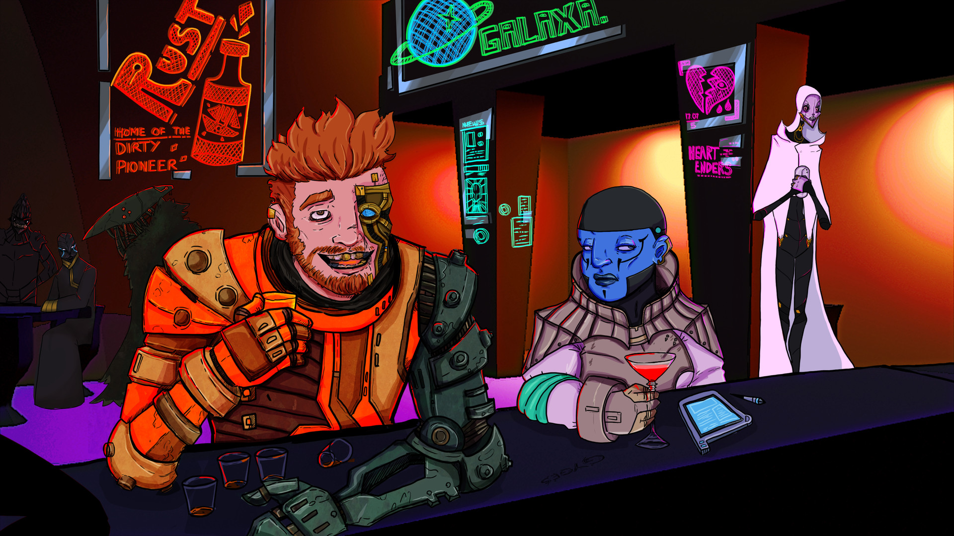 ArtStation - Computer Art Practice - Project - Narrative Art