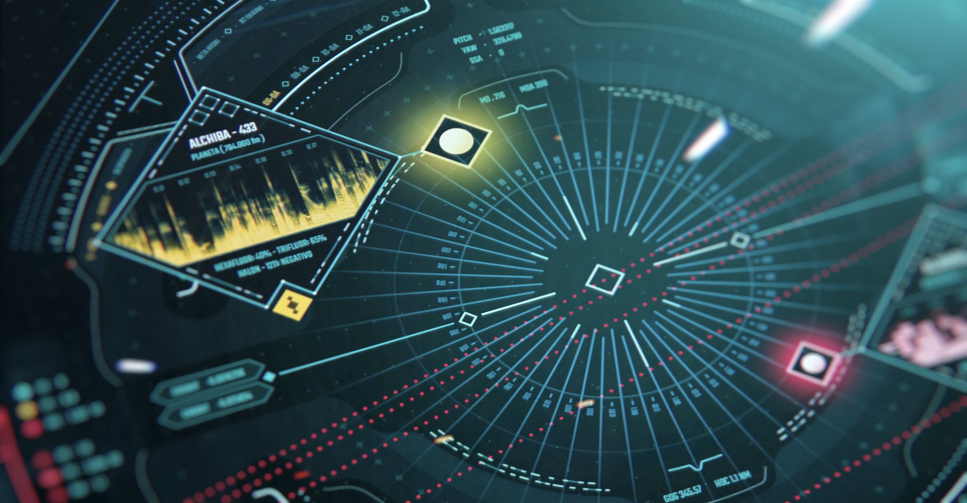 ArtStation - Spaceship HUD